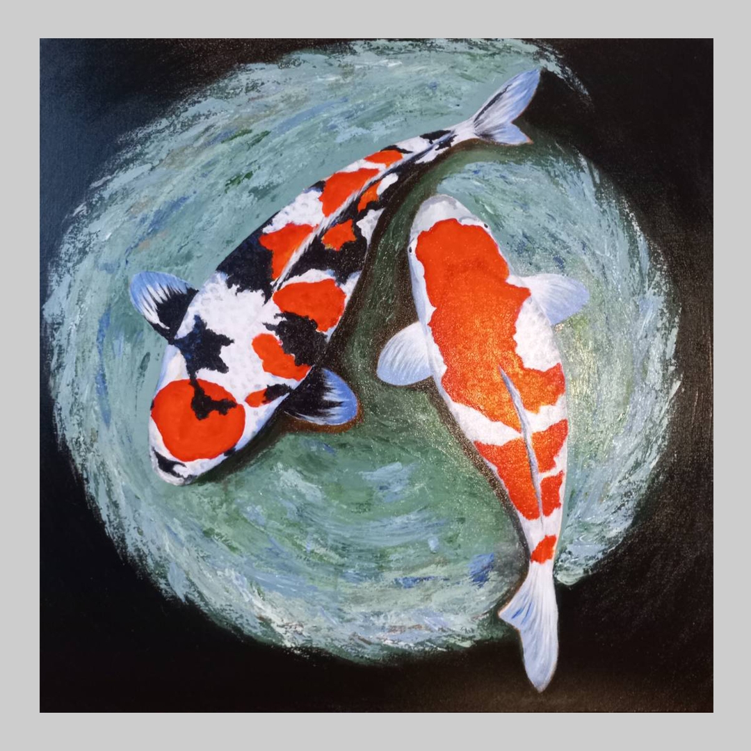 Koi lover - HOLE OF ART