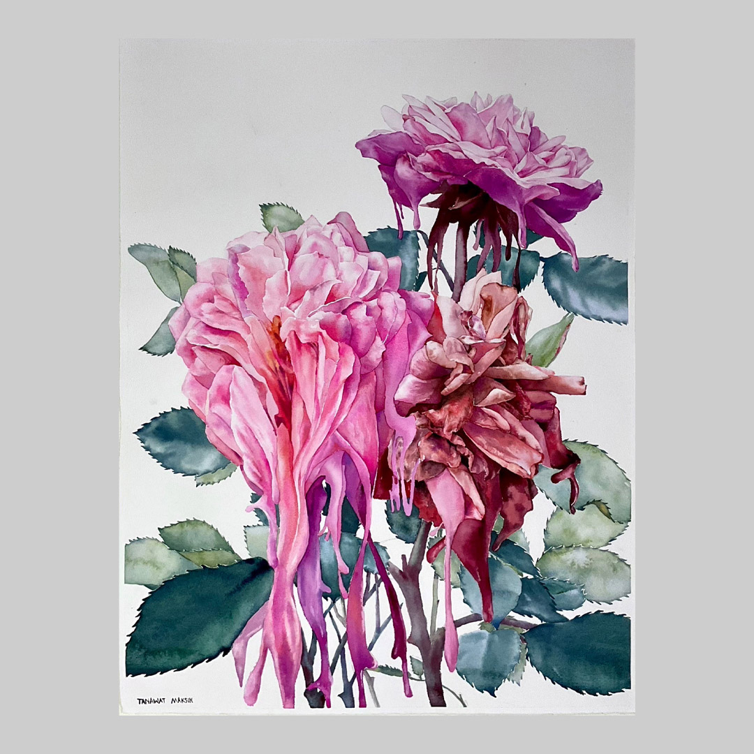 Melting rose - HOLE OF ART